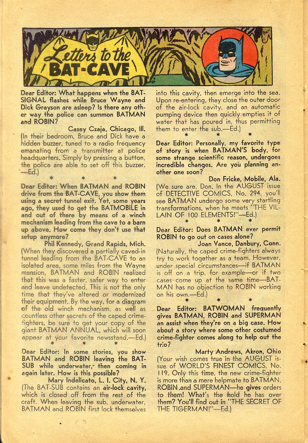 Read online Batman (1940) comic - Issue #141
