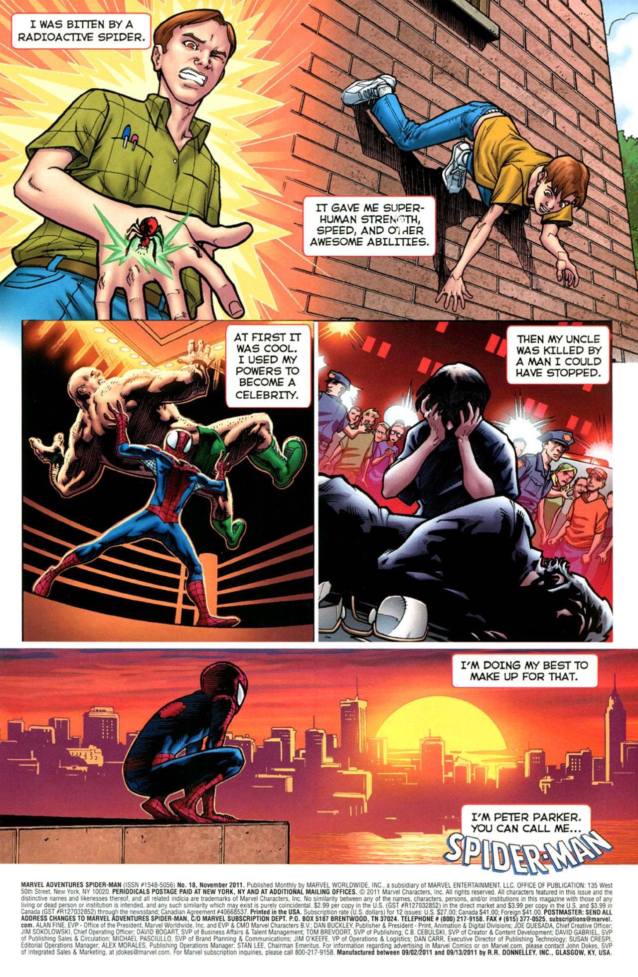 Read online Marvel Adventures Spider-Man (2010) comic - Issue #18