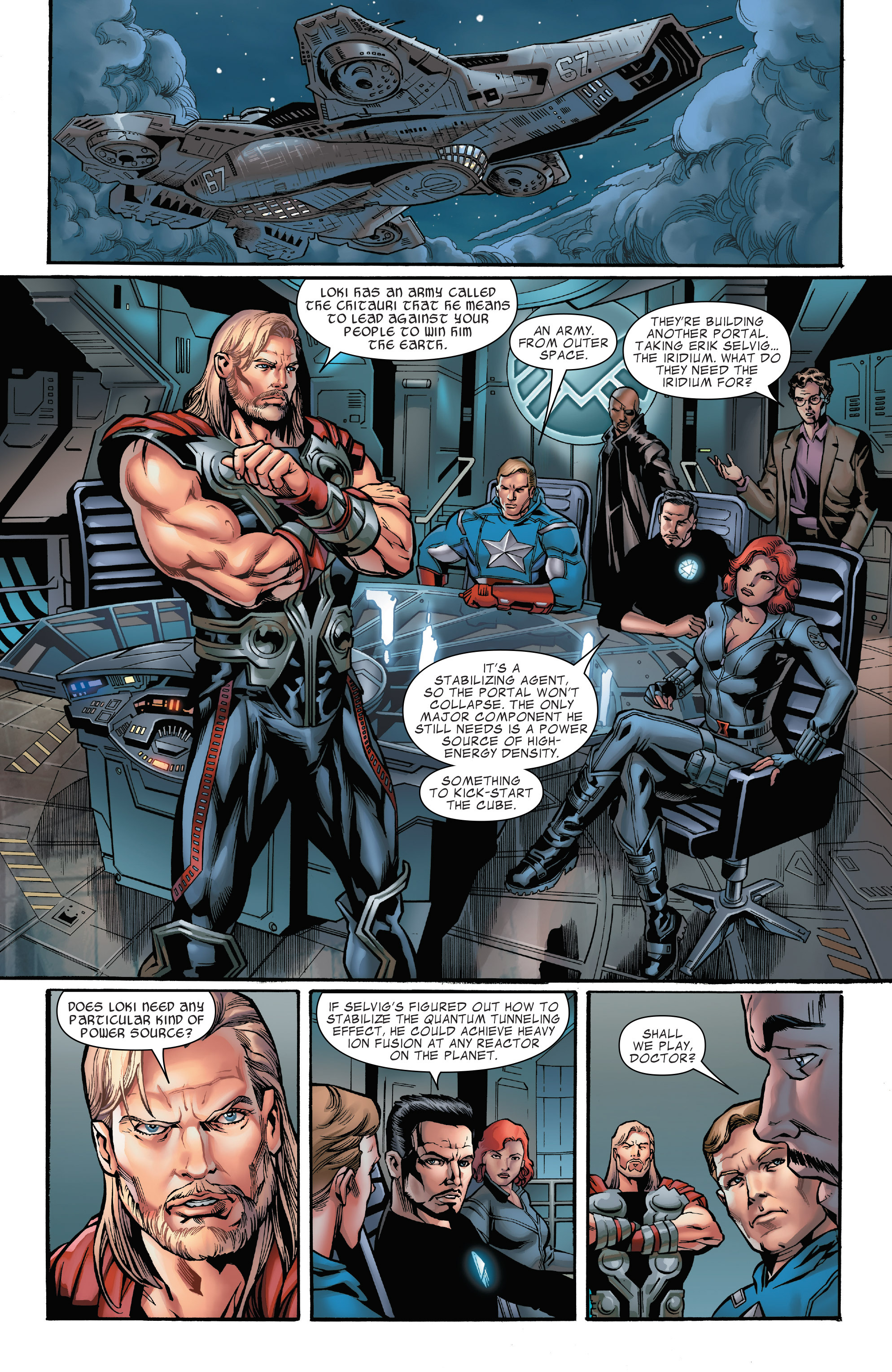 Read online The Avengers Adaptation comic - Issue #1