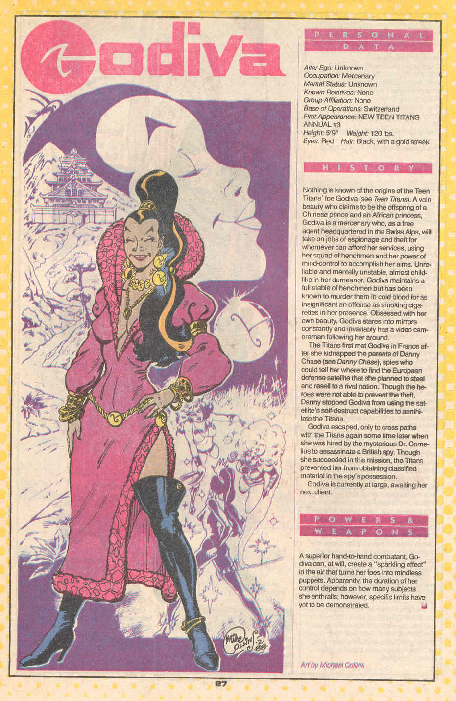 Read online Who's Who: Update '88 comic - Issue #1