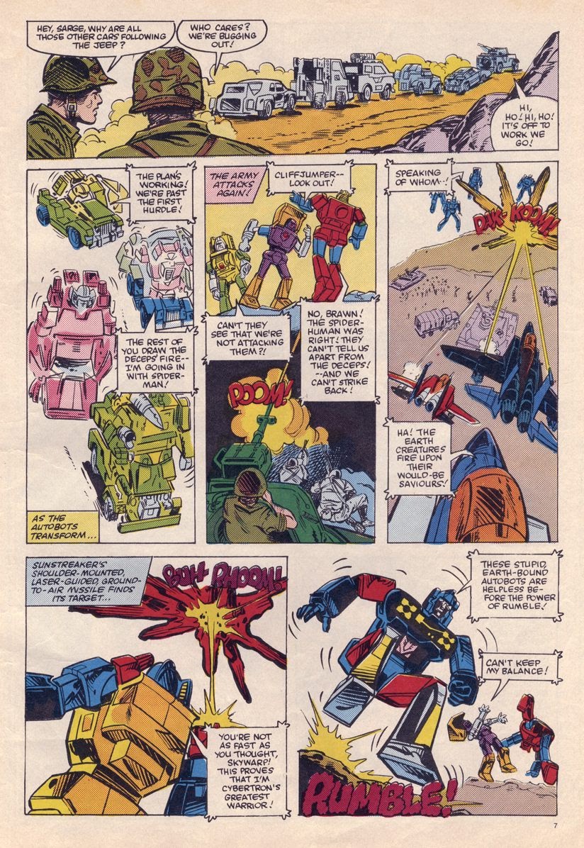 Read online The Transformers (UK) comic - Issue #6