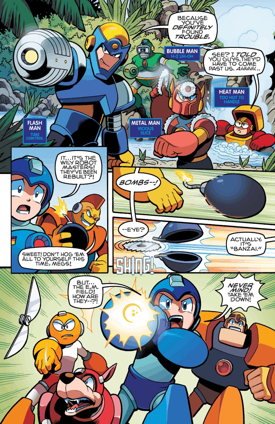 Read online Mega Man comic - Issue #29