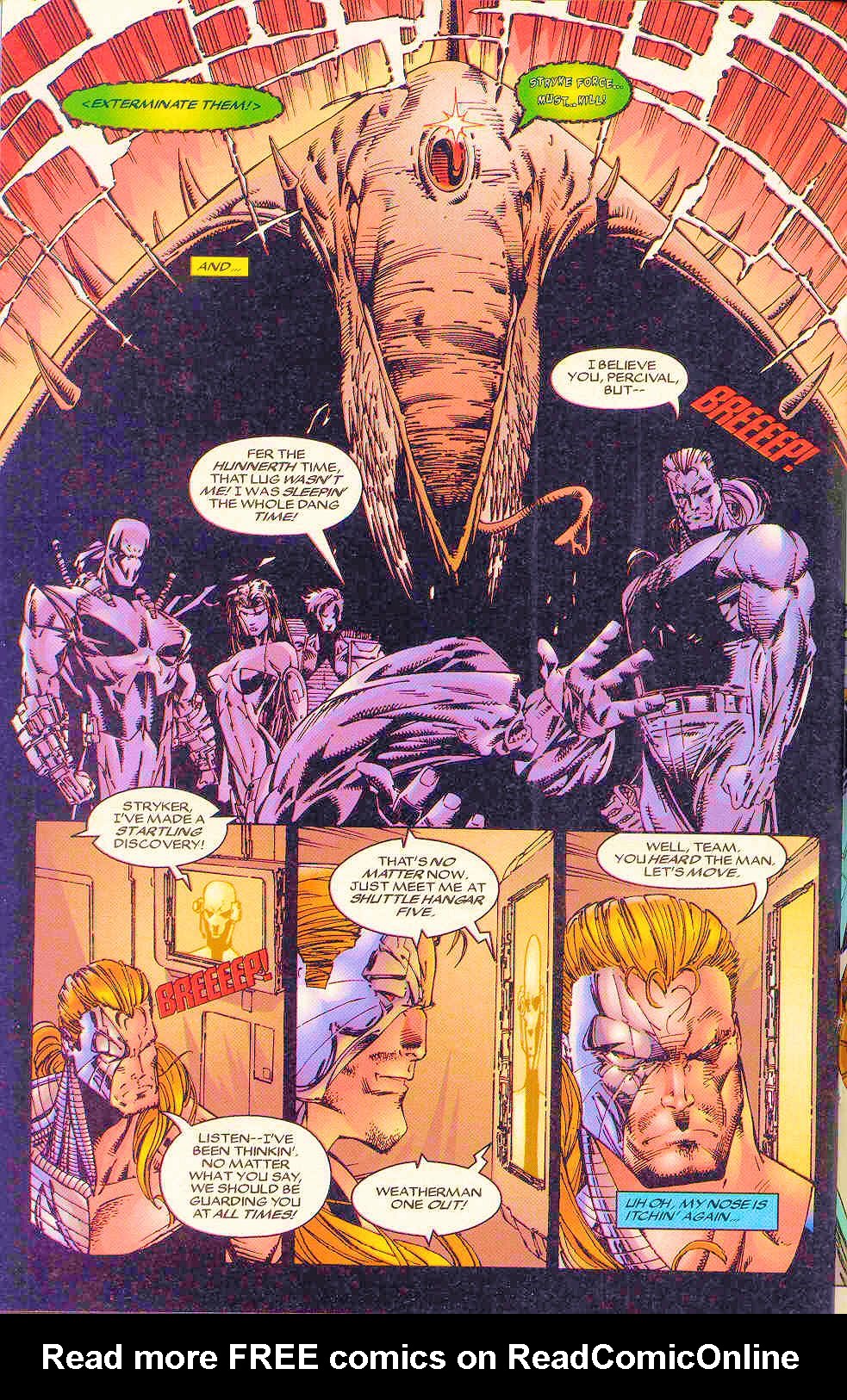 Read online Codename: Strykeforce comic - Issue #5