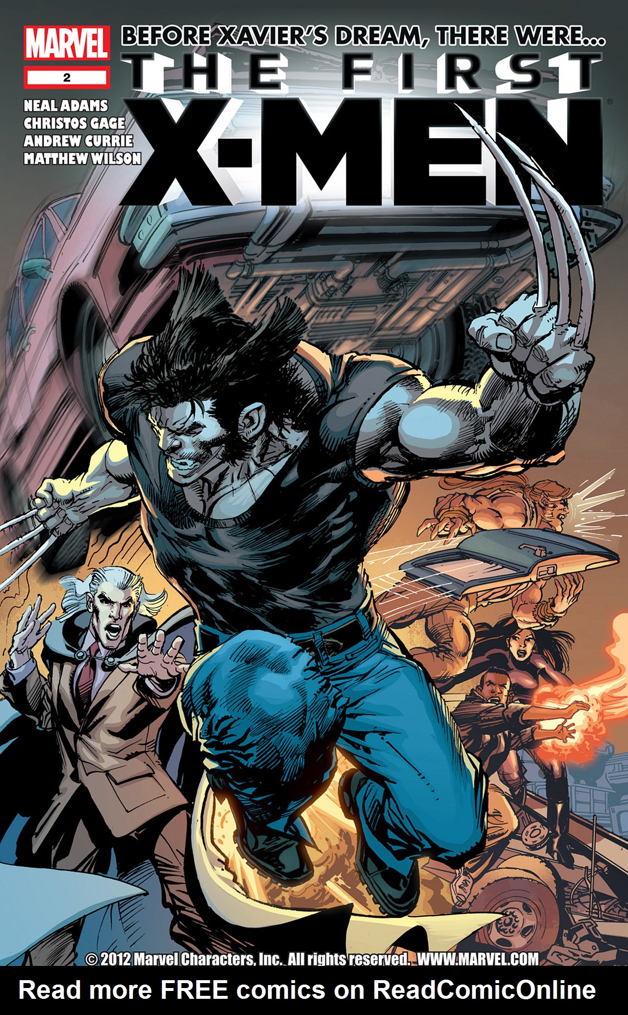 Read online First X-Men comic - Issue #2