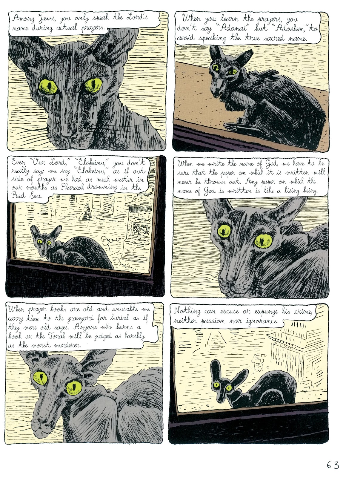 Read online The Rabbi's Cat comic - Issue # TPB 1 (Part 1)