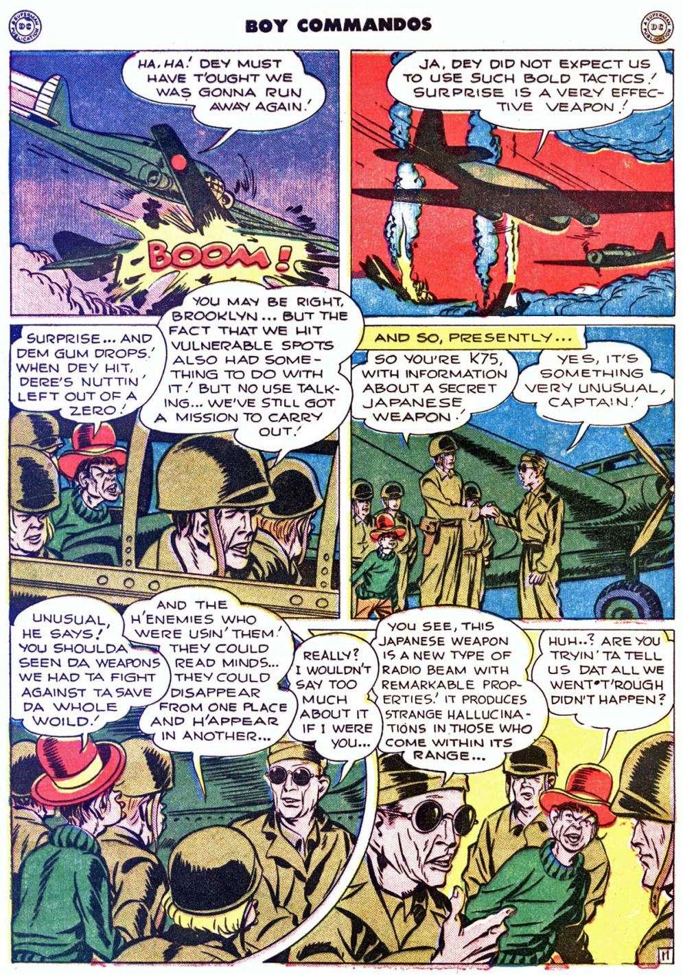 Read online Boy Commandos comic - Issue #12