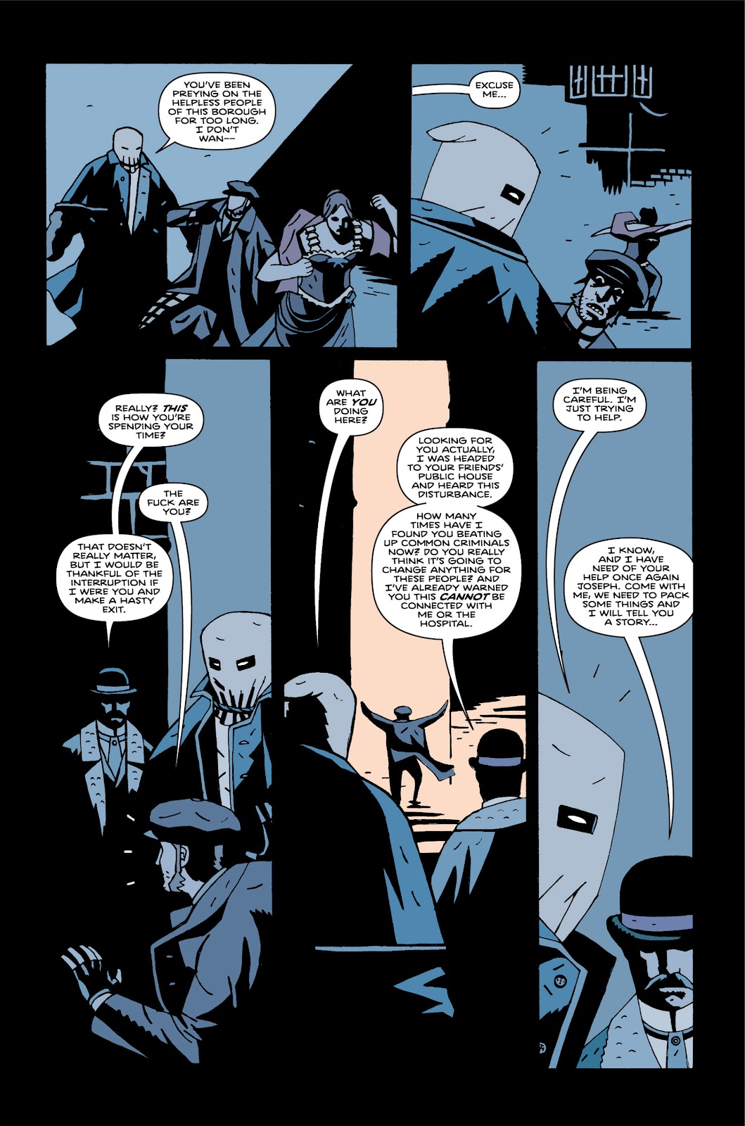 Read online Merrick: The Sensational Elephantman comic - Issue #5