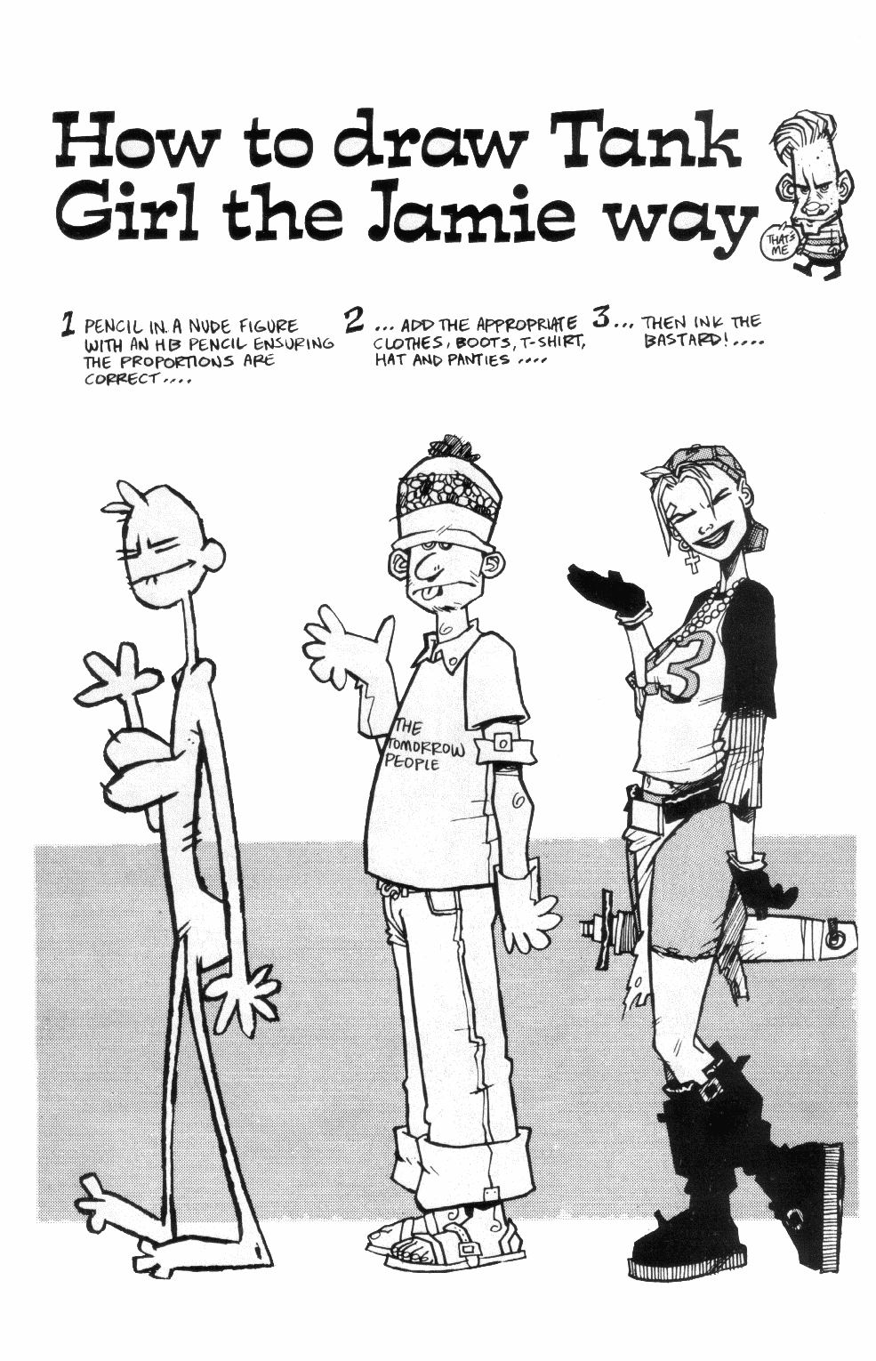 Read online Tank Girl (1991) comic - Issue #1