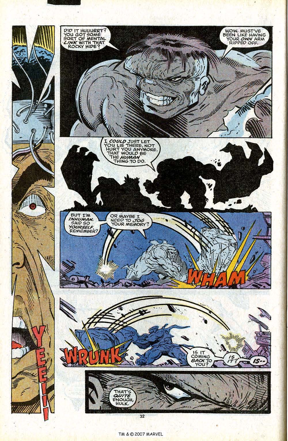 Read online The Incredible Hulk (1968) comic - Issue #345