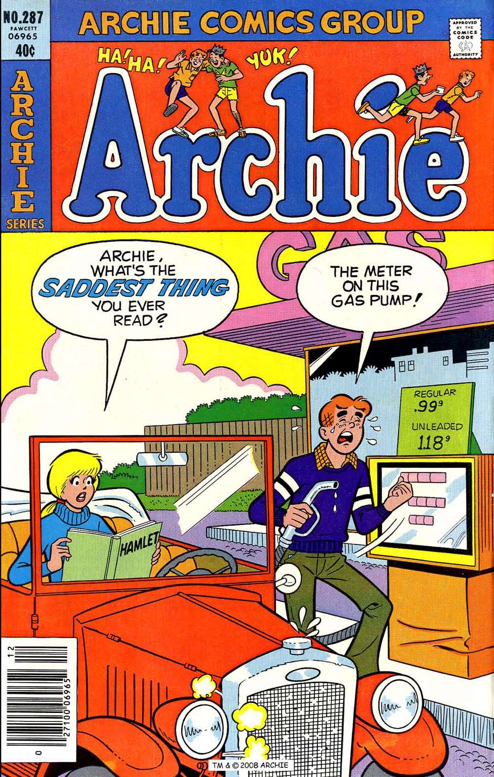Read online Archie (1960) comic - Issue #287