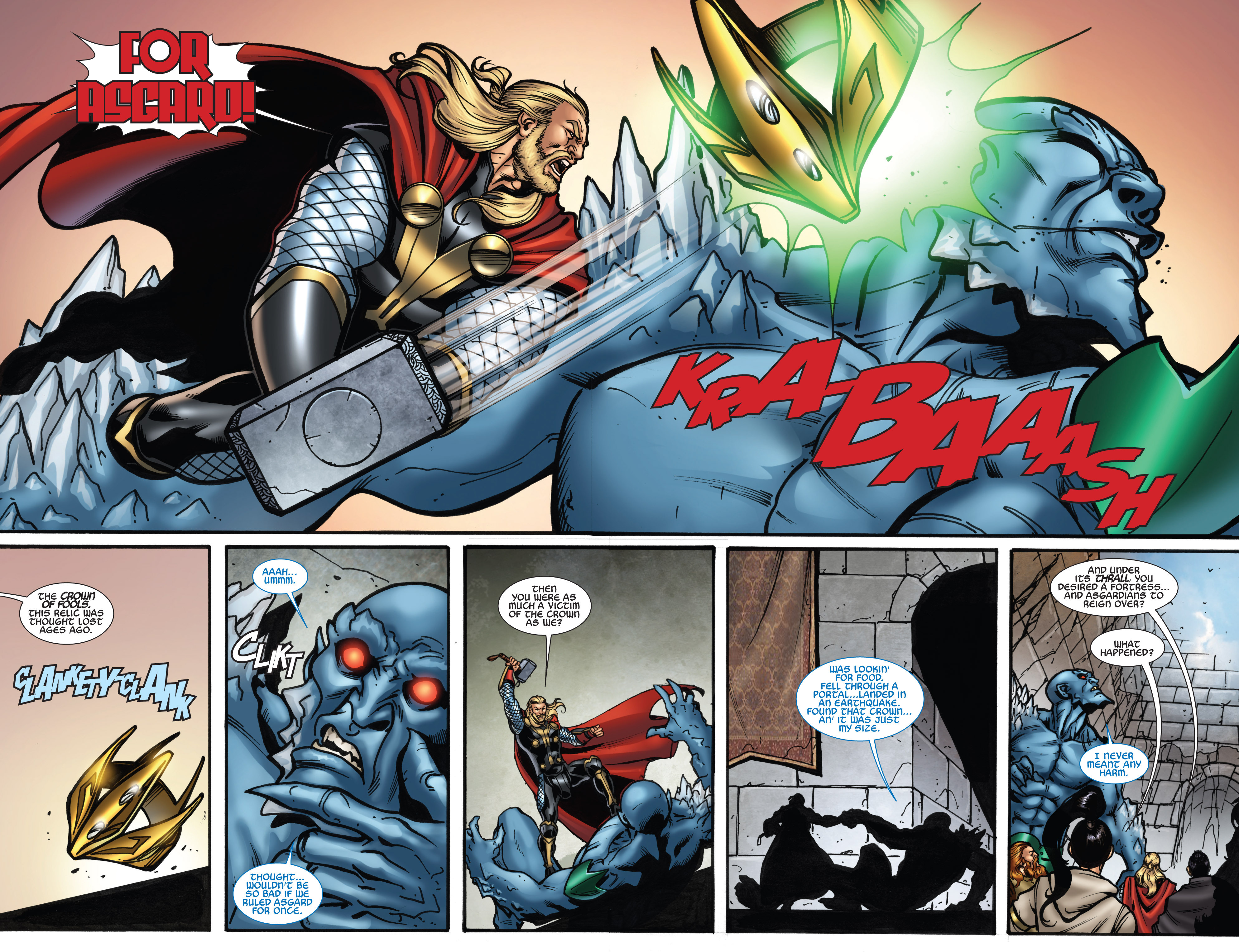 Read online Thor: The Crown of Fools comic - Issue # Full