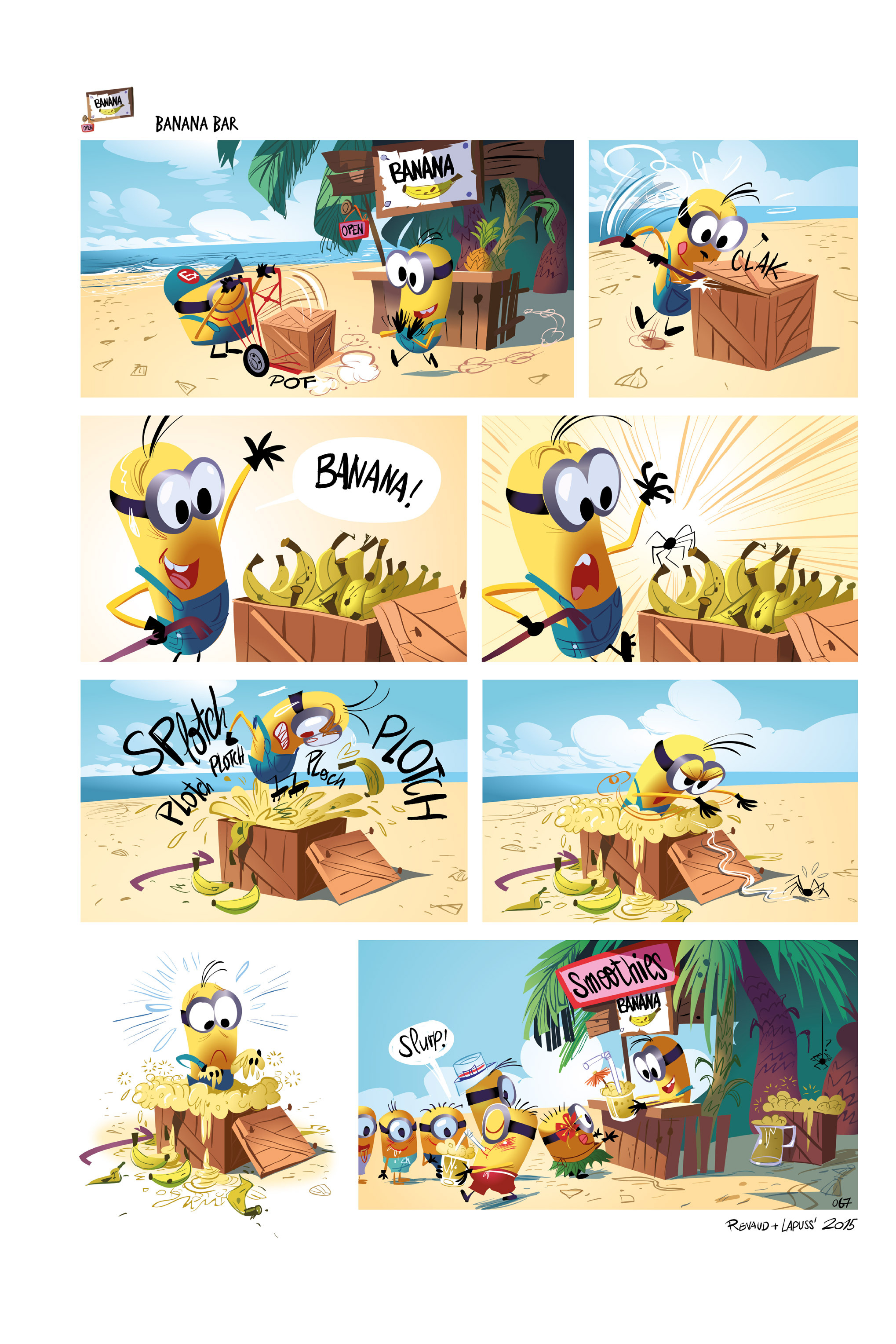 Read online Minions comic - Issue #2