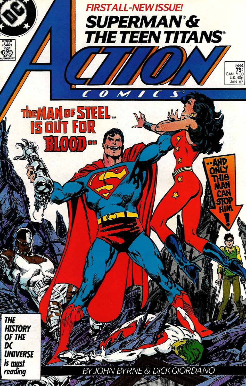 Read online Action Comics (1938) comic - Issue #584