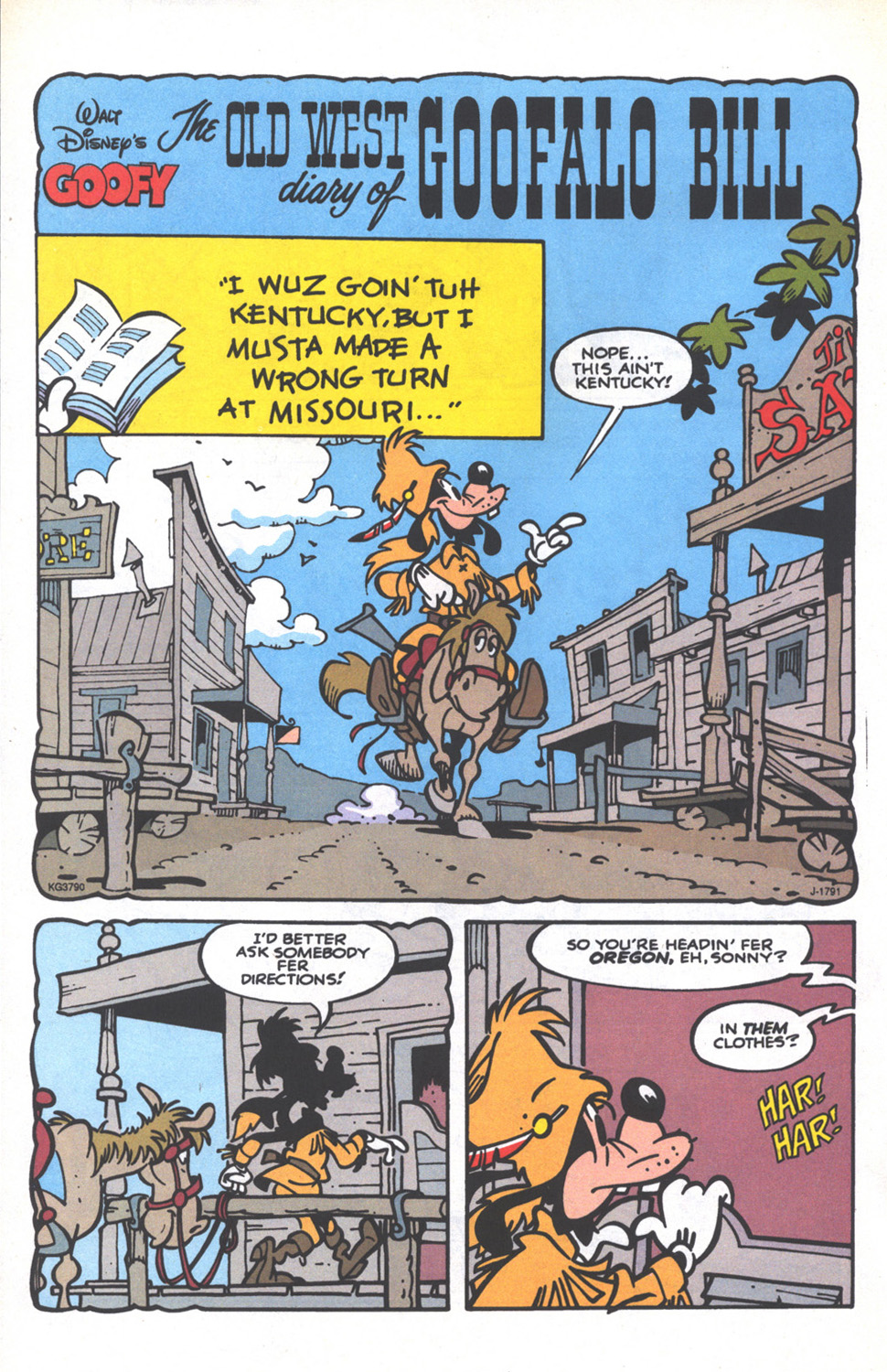 Read online Walt Disney's Goofy Adventures comic - Issue #7