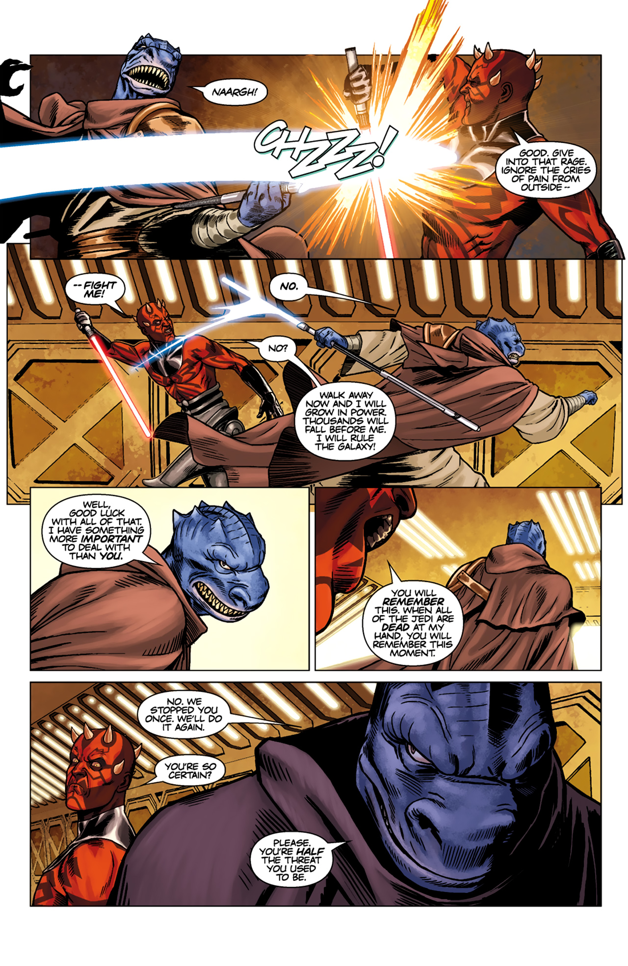 Read online Star Wars: Darth Maul - Death Sentence comic - Issue #4