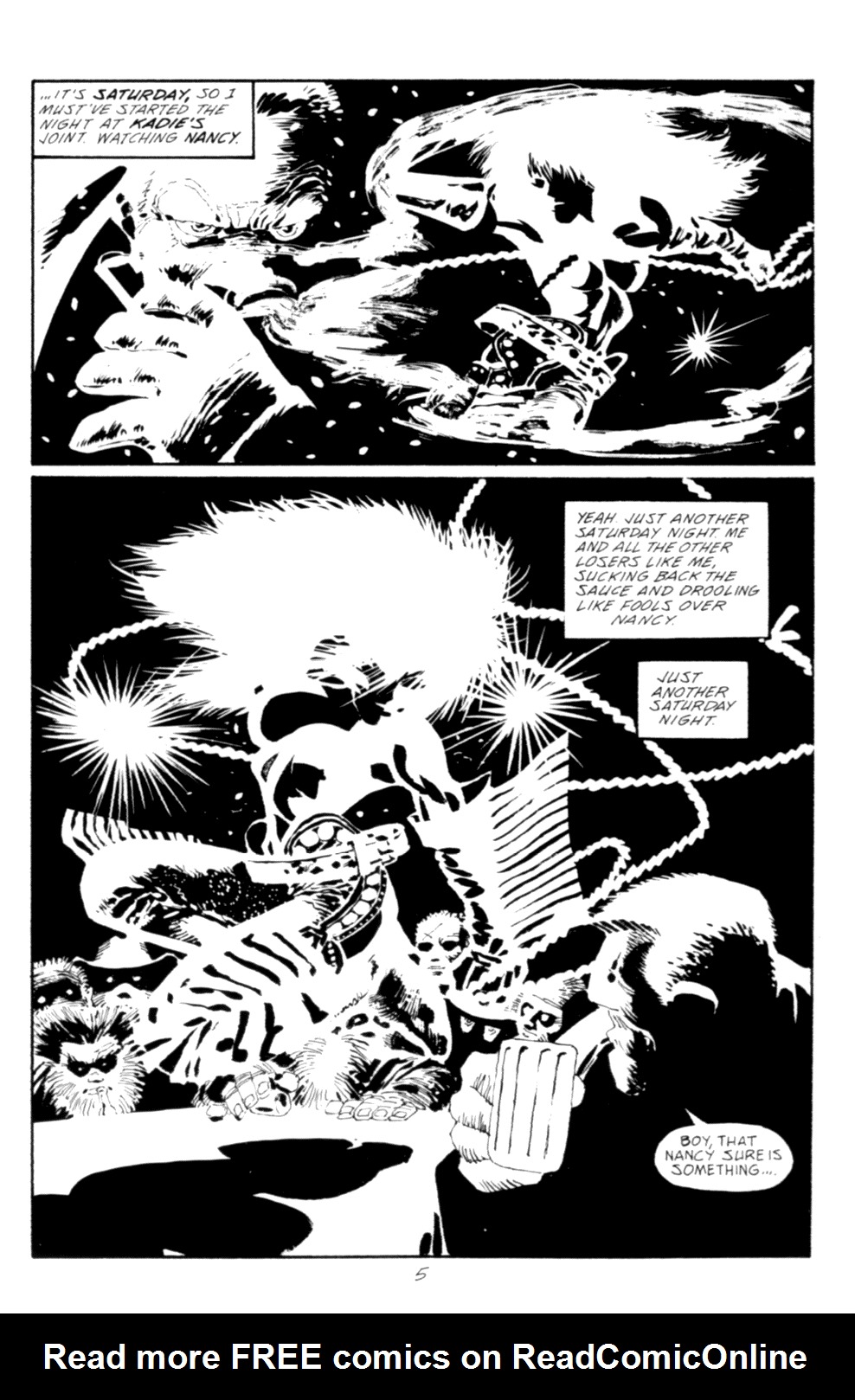Read online Sin City: Just Another Saturday Night comic - Issue #1