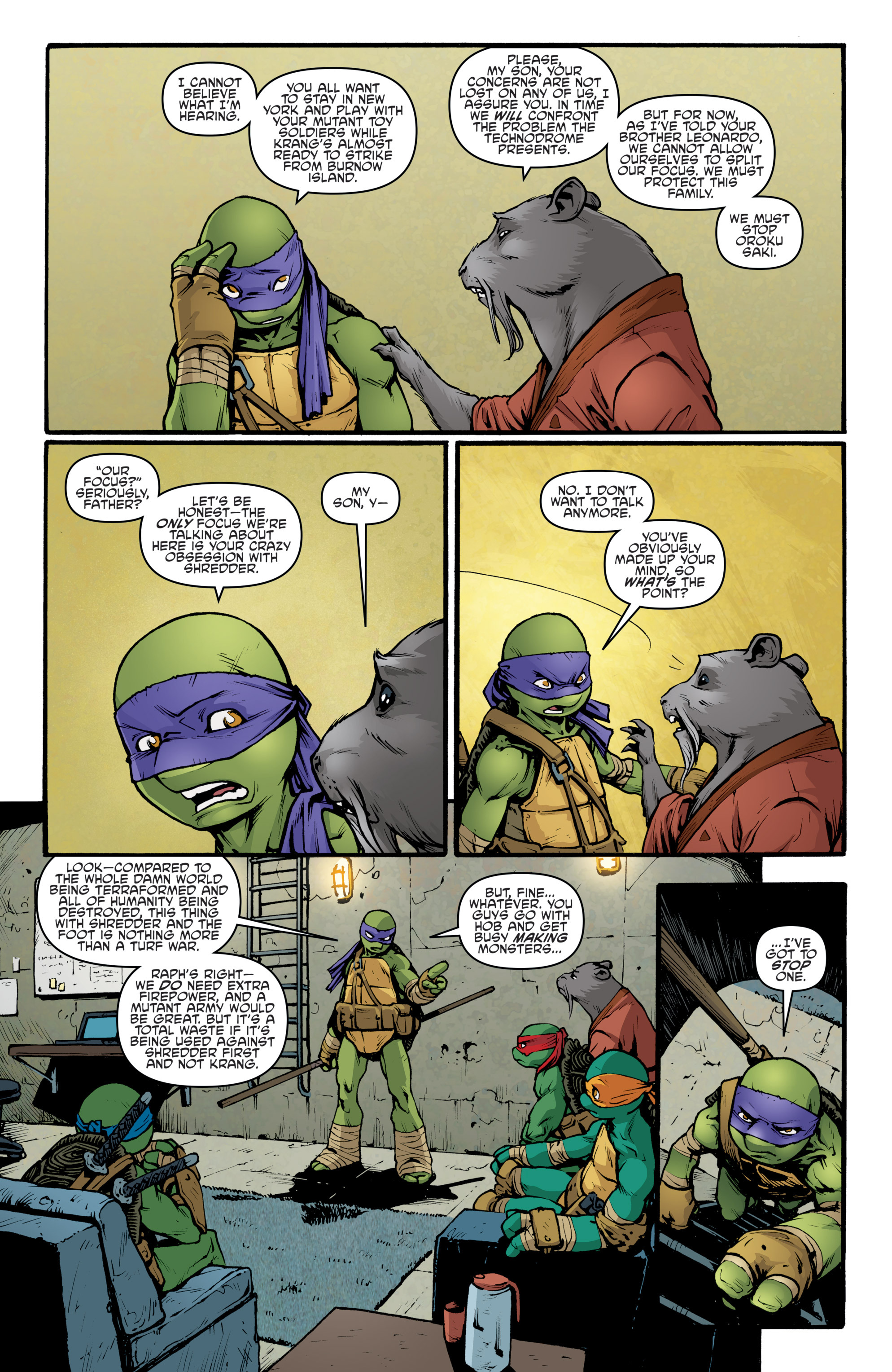 Read online Teenage Mutant Ninja Turtles (2011) comic - Issue #38