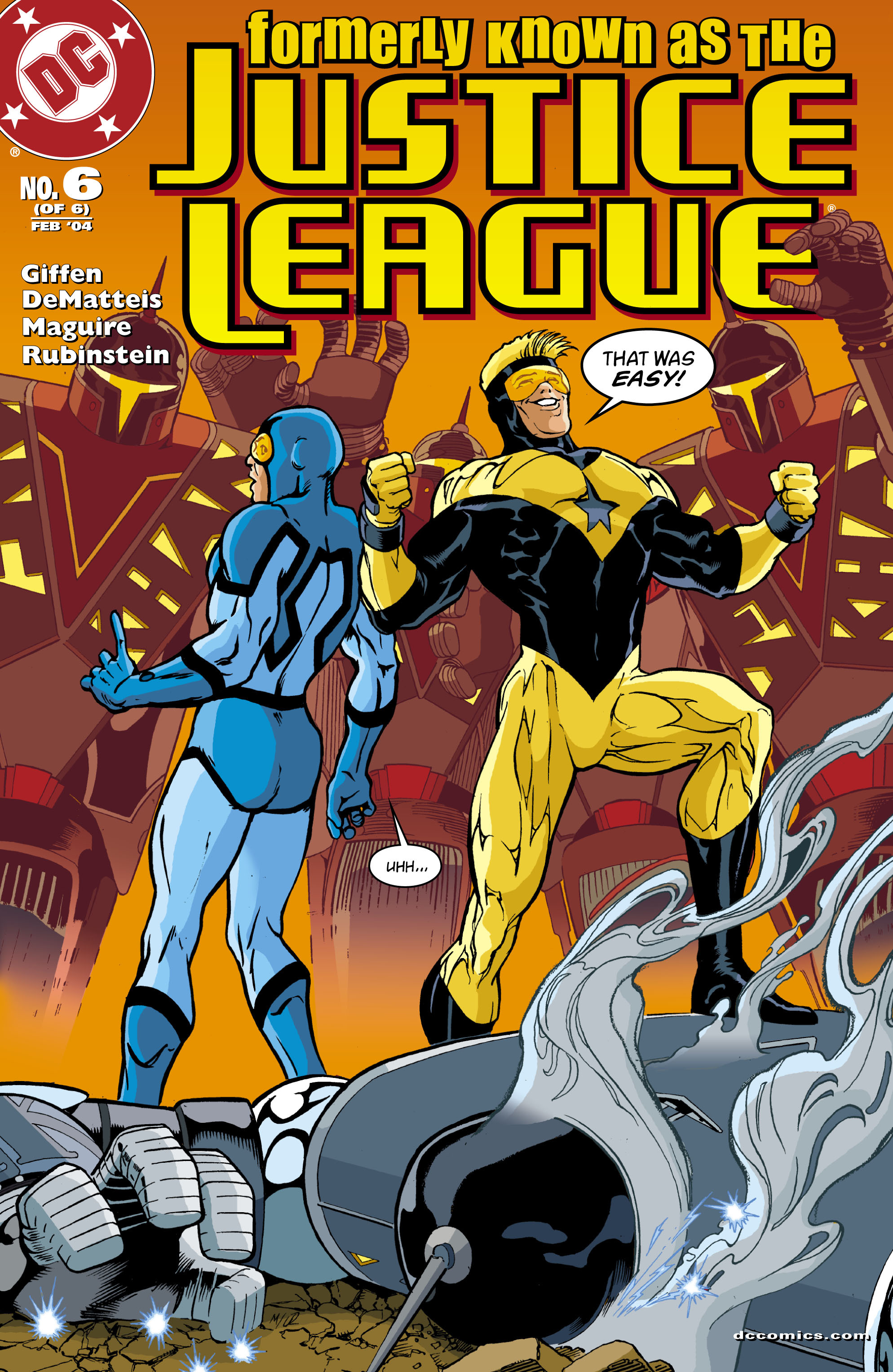 Read online Formerly Known as the Justice League comic - Issue #6