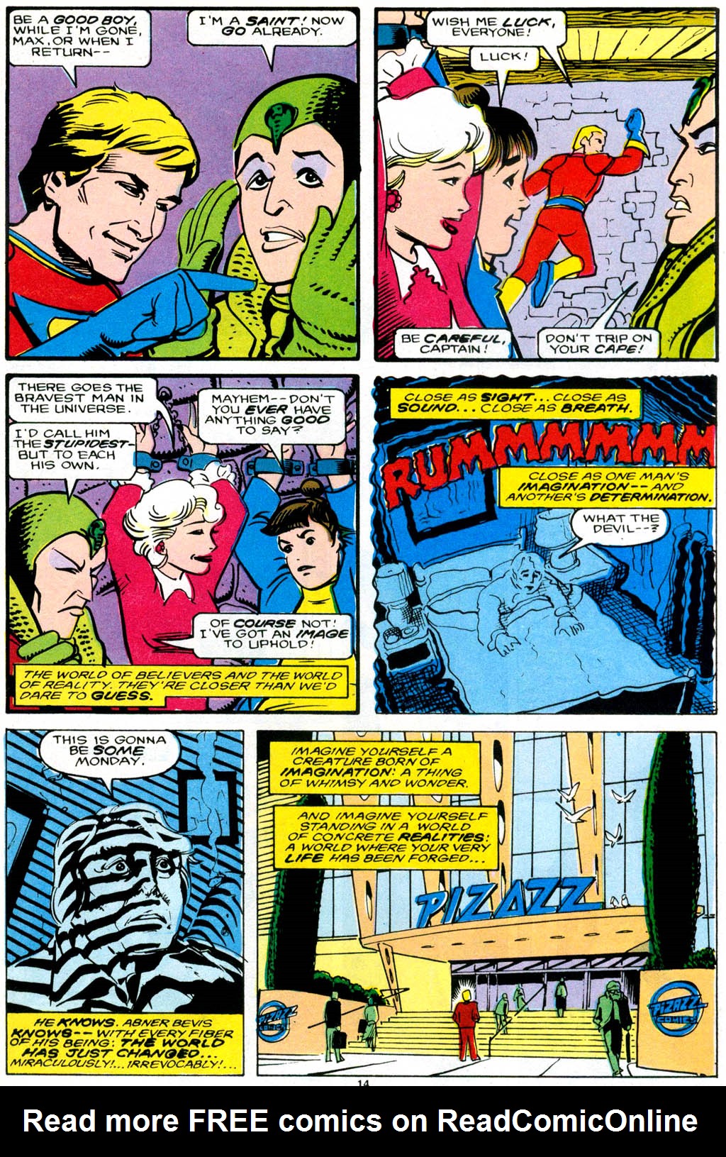 Read online Captain Justice comic - Issue #1