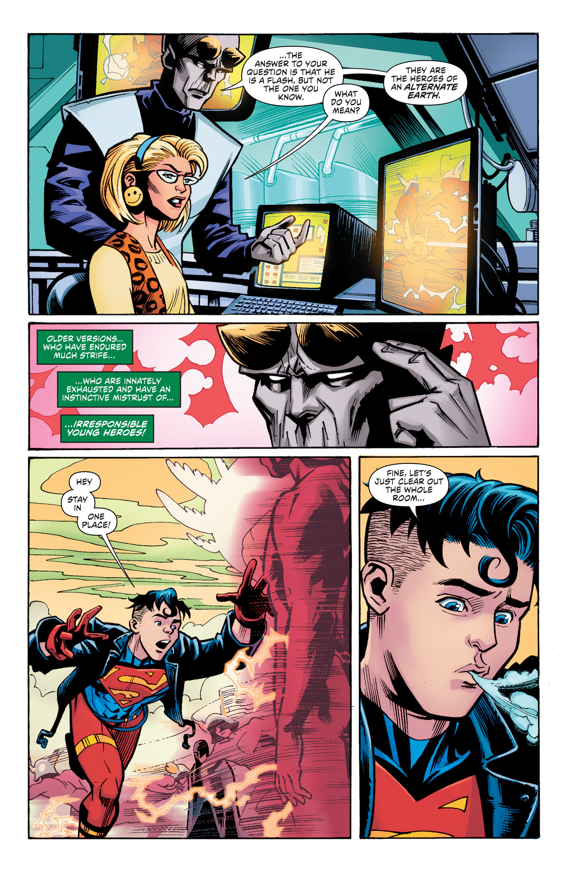 Read online Convergence Superboy comic - Issue #1