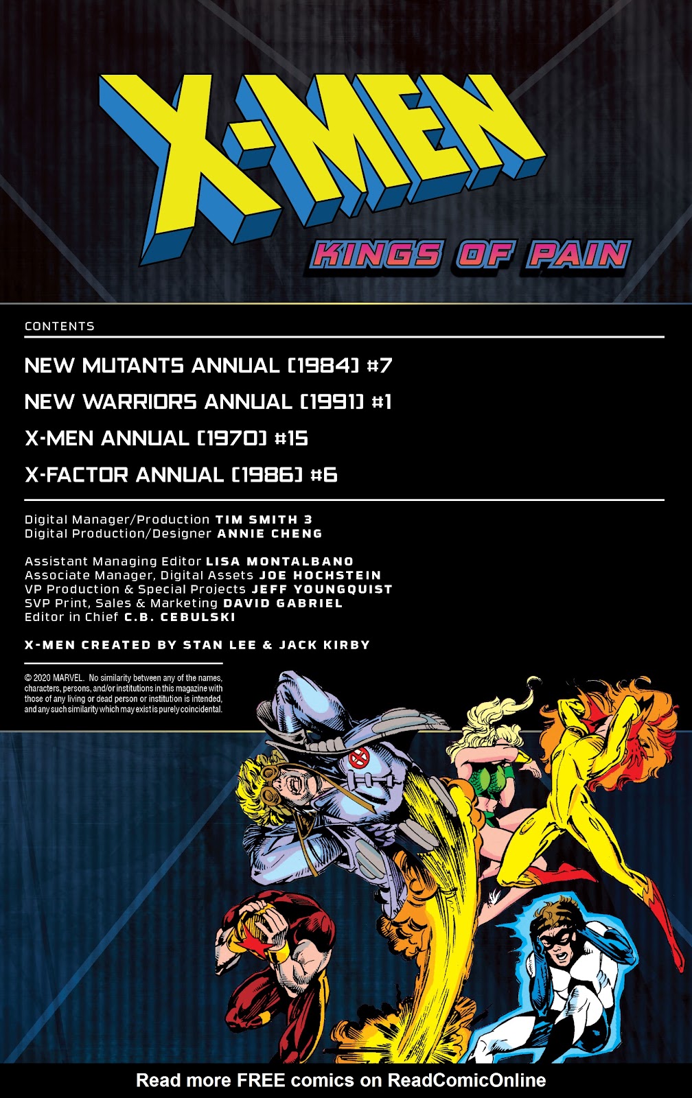 Read online X-Men: Kings Of Pain comic - Issue # TPB