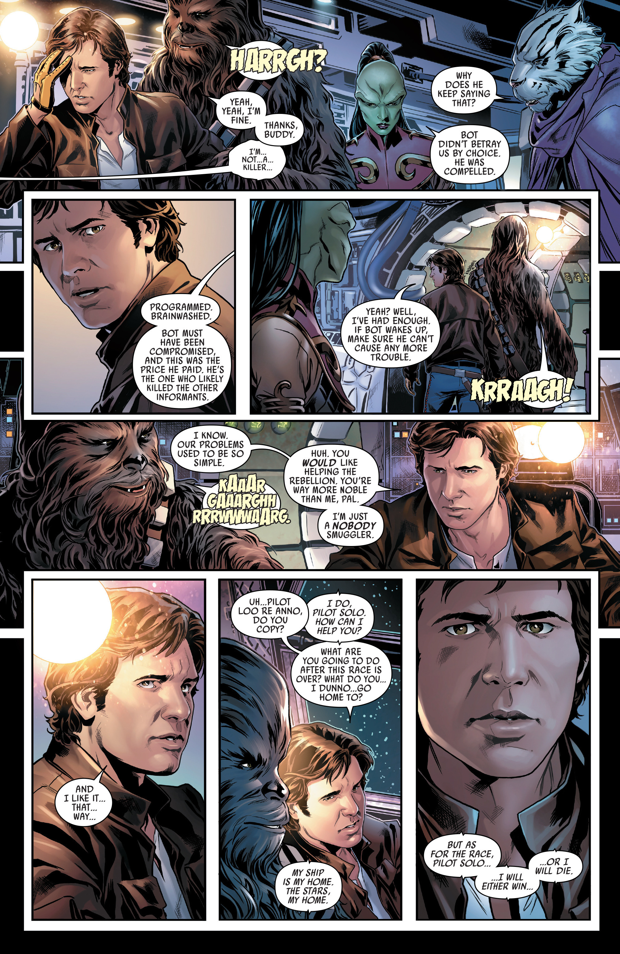 Read online Han Solo comic - Issue #5