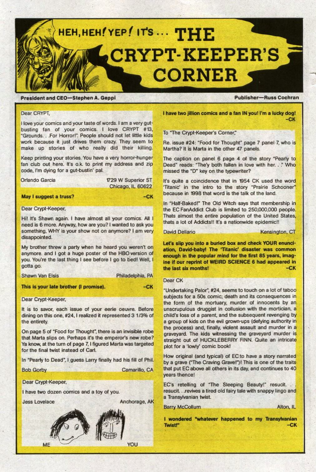 Read online Tales From The Crypt (1950) comic - Issue #41