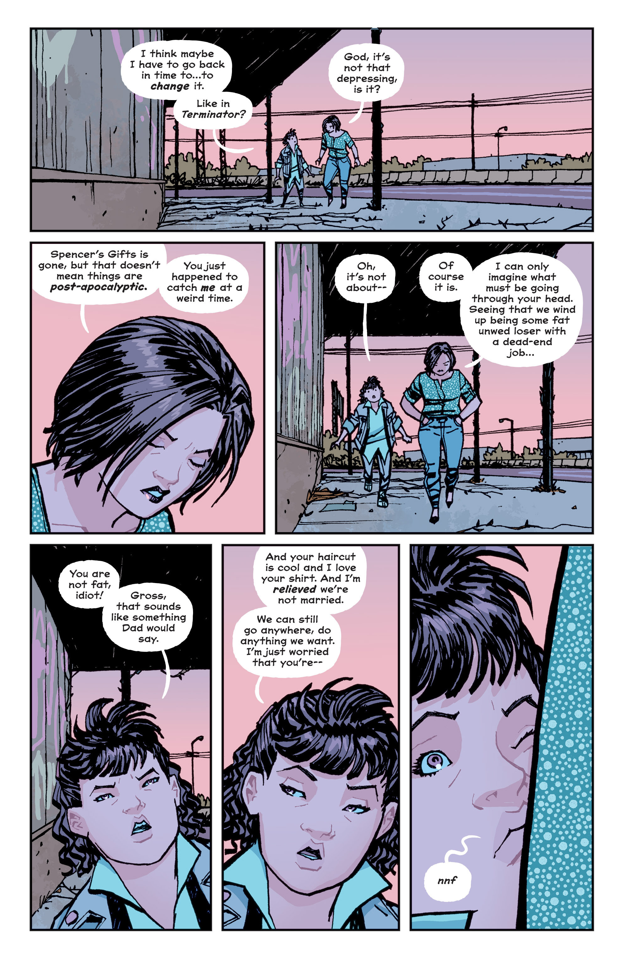 Read online Paper Girls comic - Issue #7