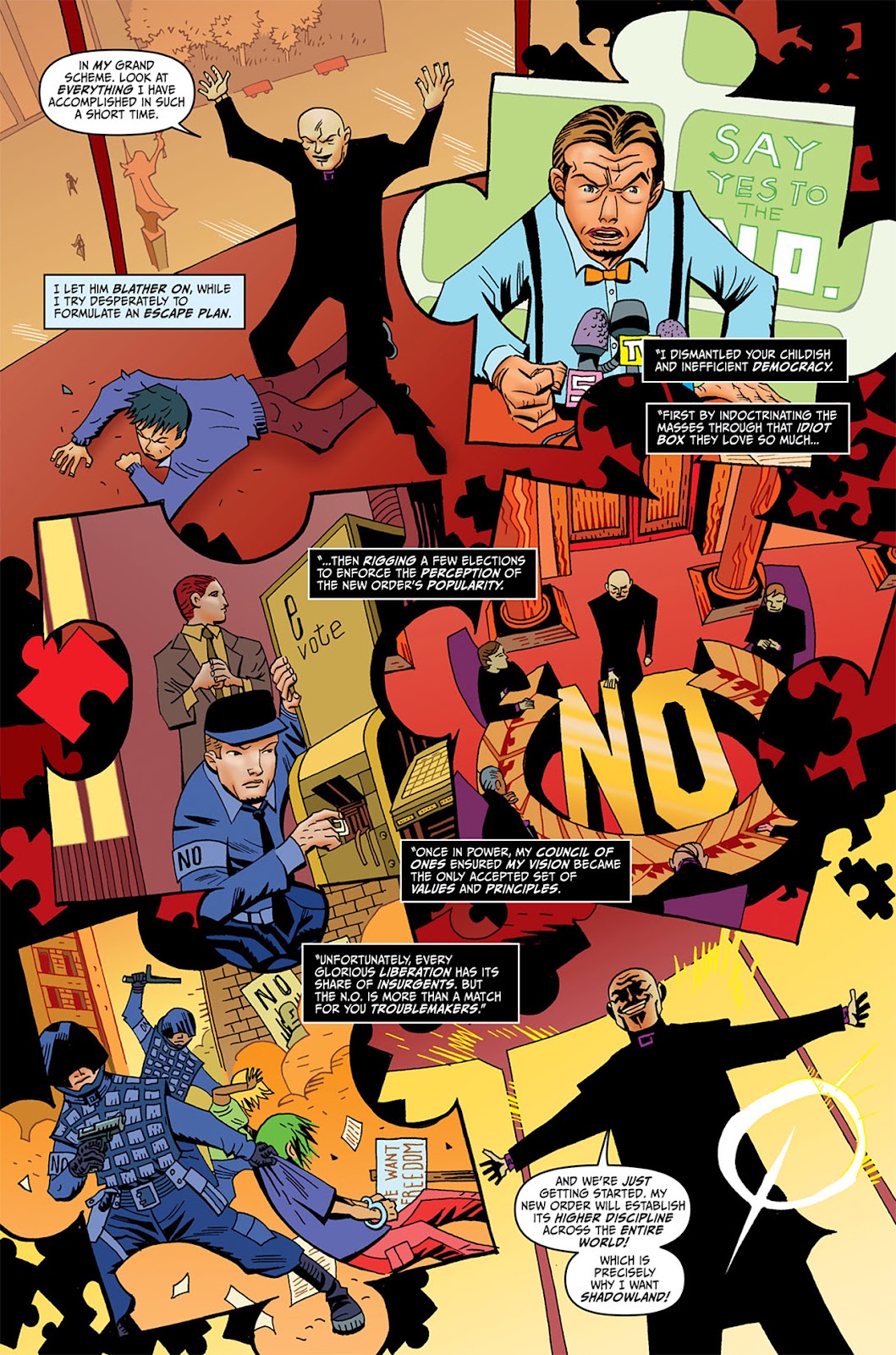 Read online Witch & Wizard: Battle For Shadowland comic - Issue # TPB