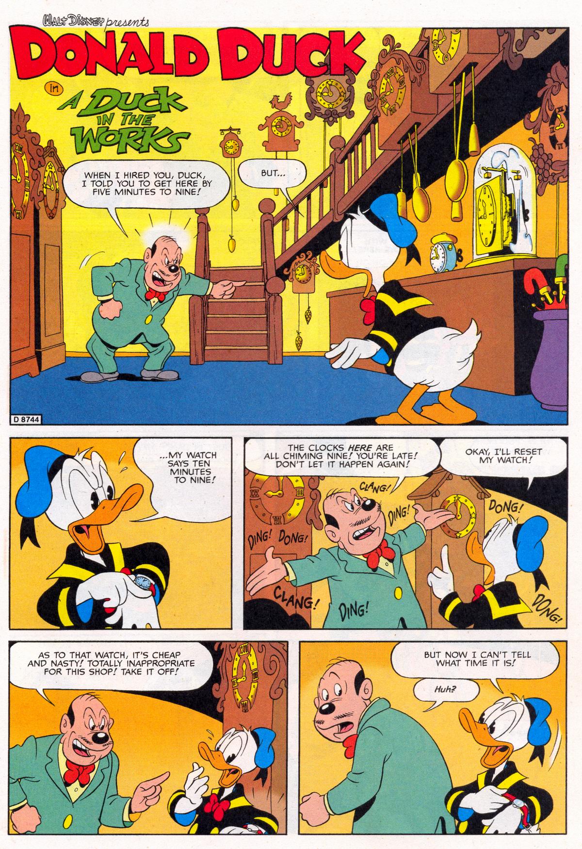 Read online Walt Disney's Donald Duck (1952) comic - Issue #317
