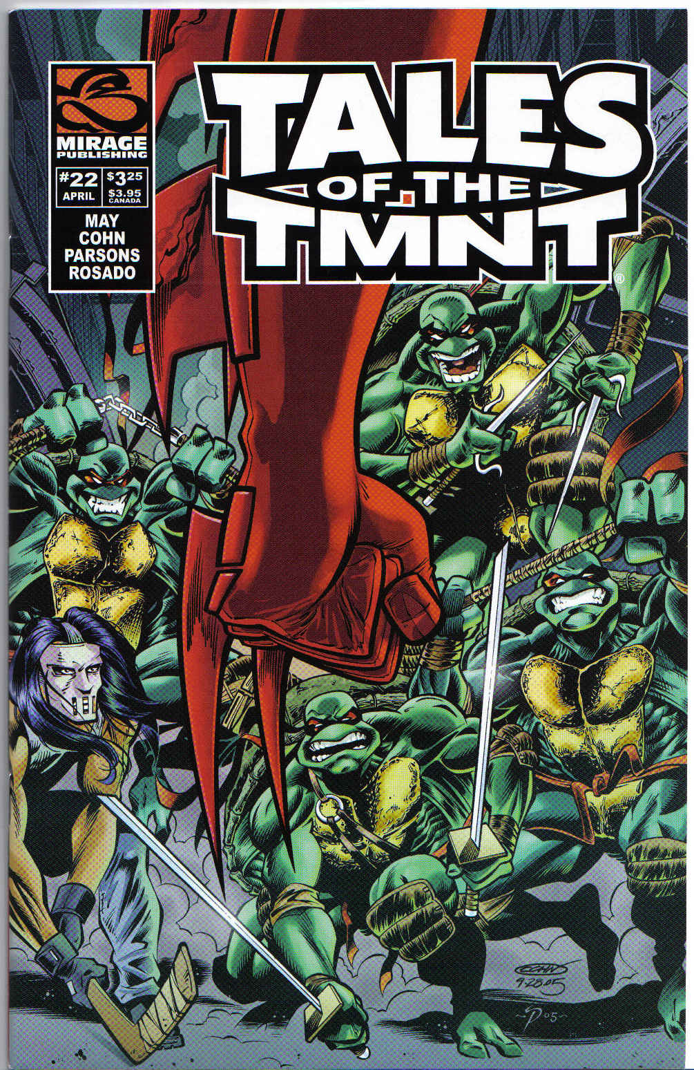 Read online Tales of the TMNT comic - Issue #22