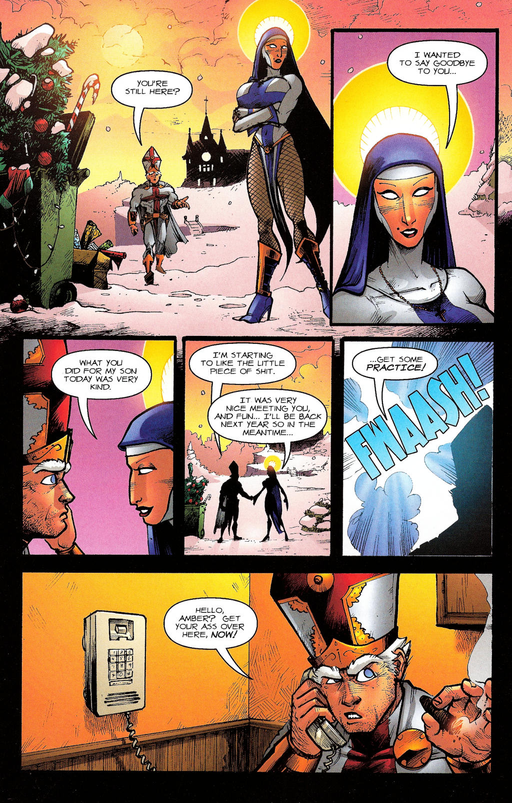 Read online Battle Pope comic - Issue #11