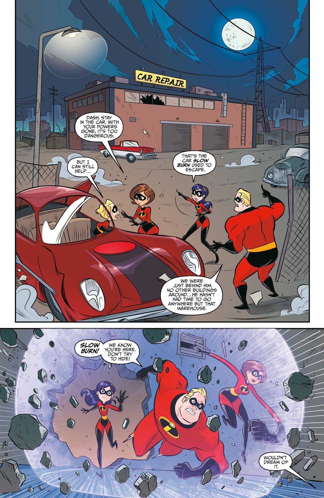 Read online Incredibles 2: Slow Burn comic - Issue #2