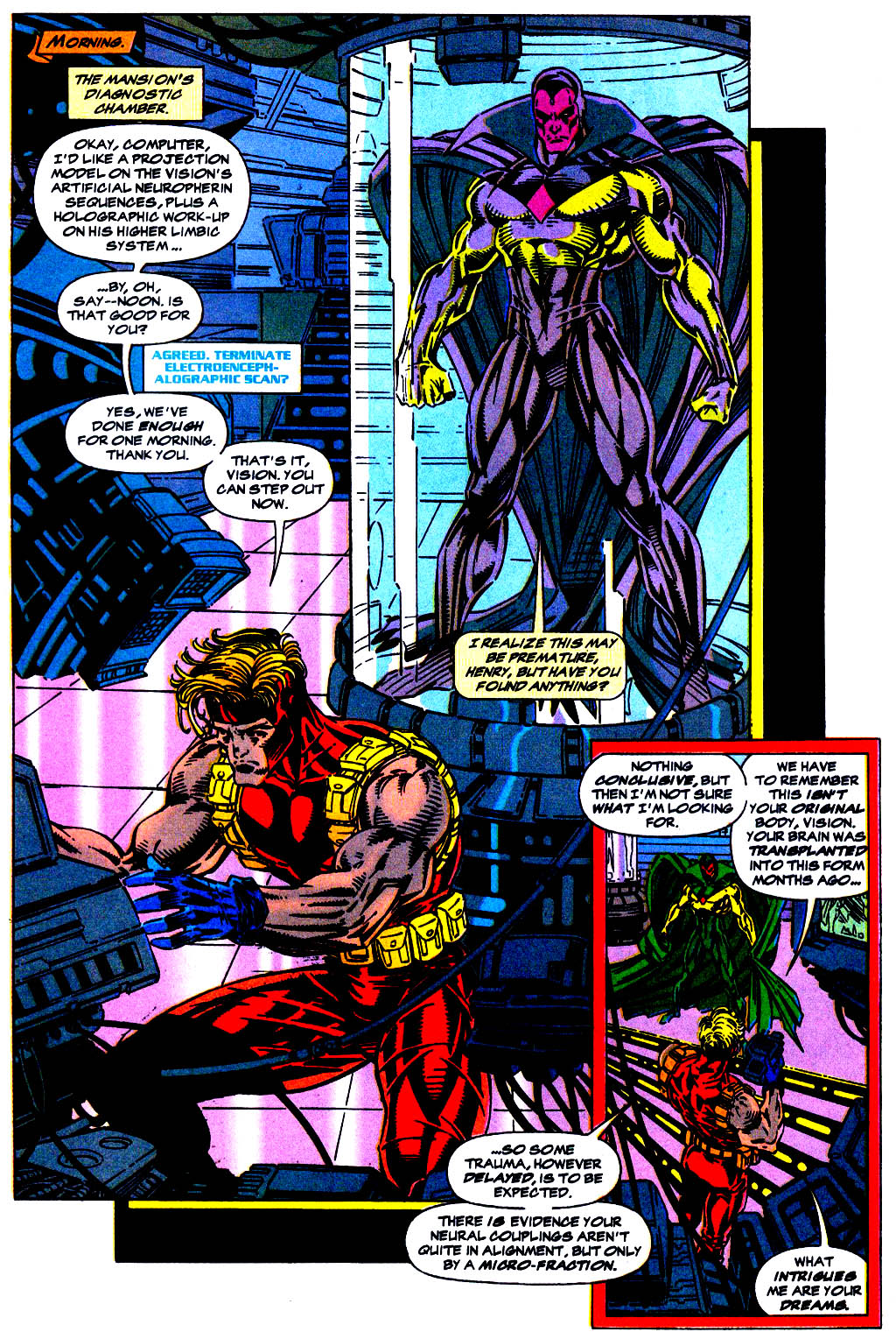 Read online The Vision comic - Issue #1