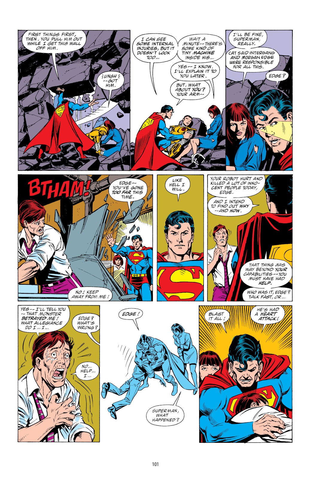 Read online Adventures of Superman: George Pérez comic - Issue # TPB ...
