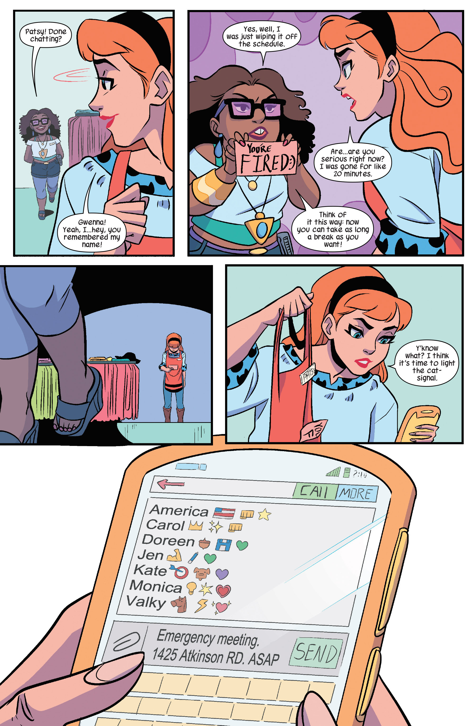 Read online Patsy Walker, A.K.A. Hellcat! comic - Issue #2
