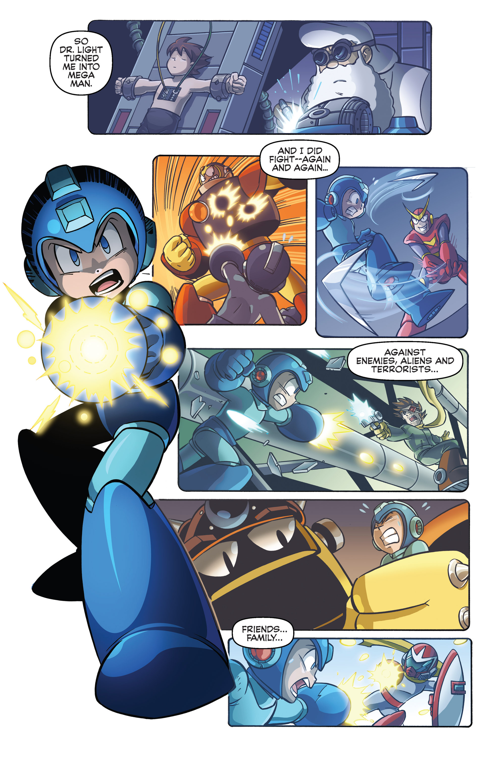 Read online Mega Man comic - Issue #50