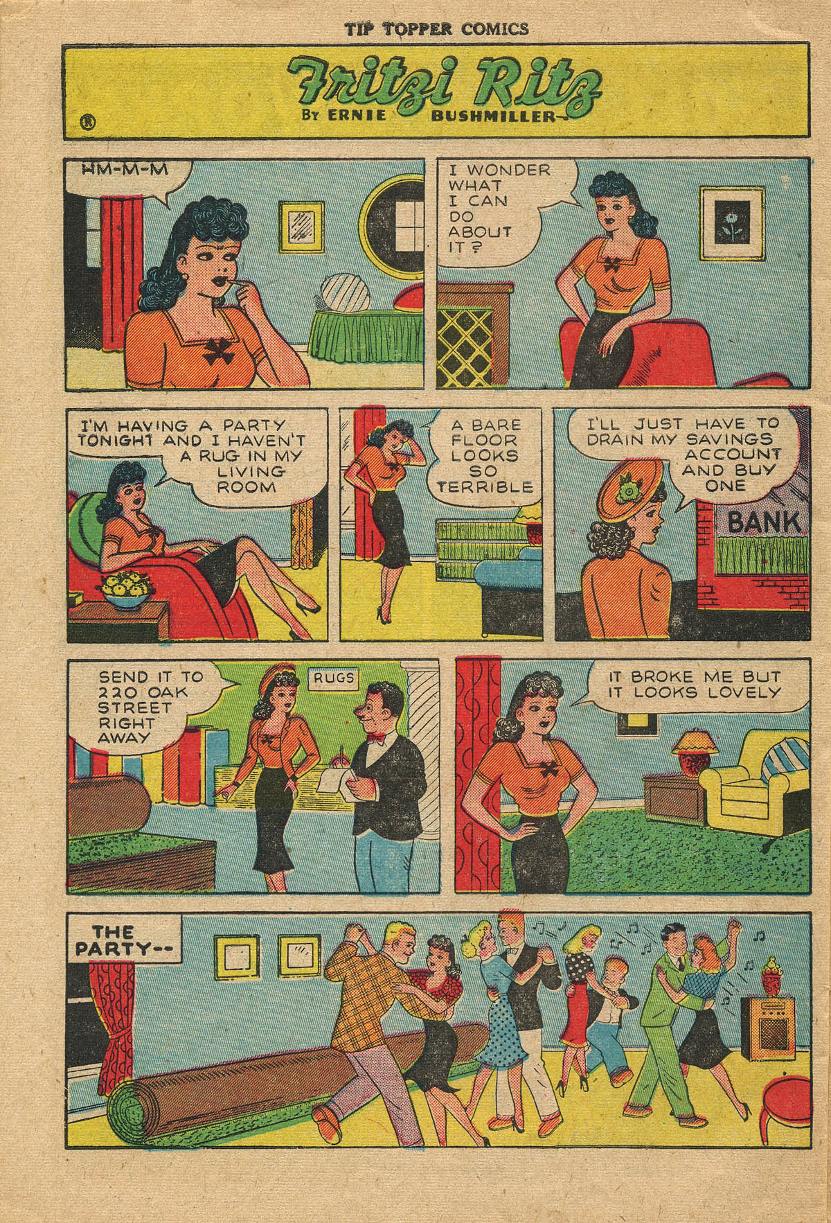 Tip Topper Comics #11 | Read All Comics Online