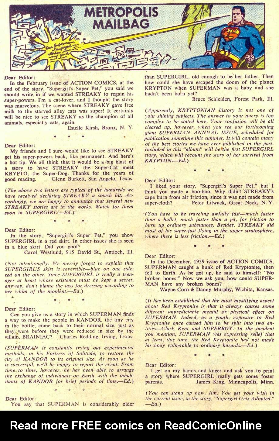 Read online Action Comics (1938) comic - Issue #264