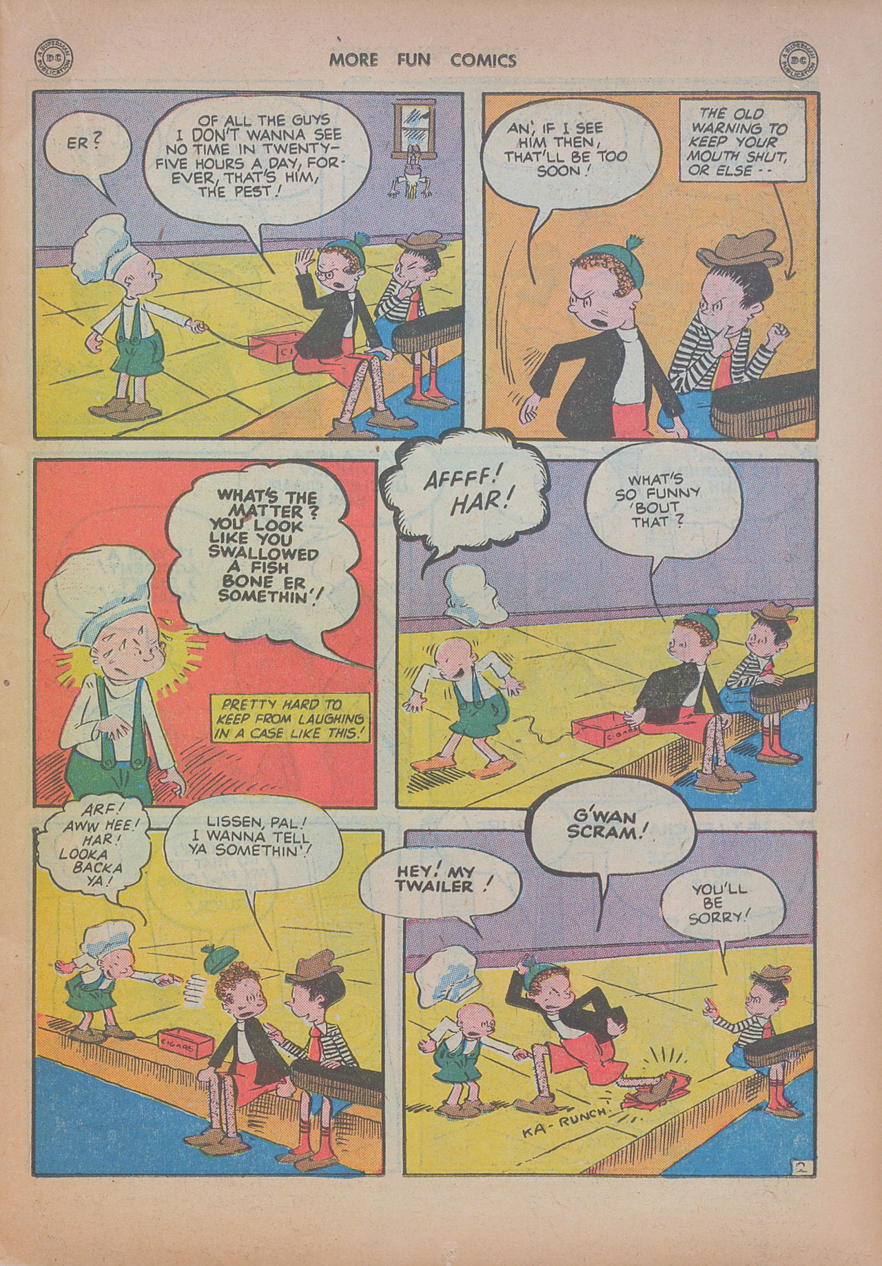 Read online More Fun Comics comic - Issue #118