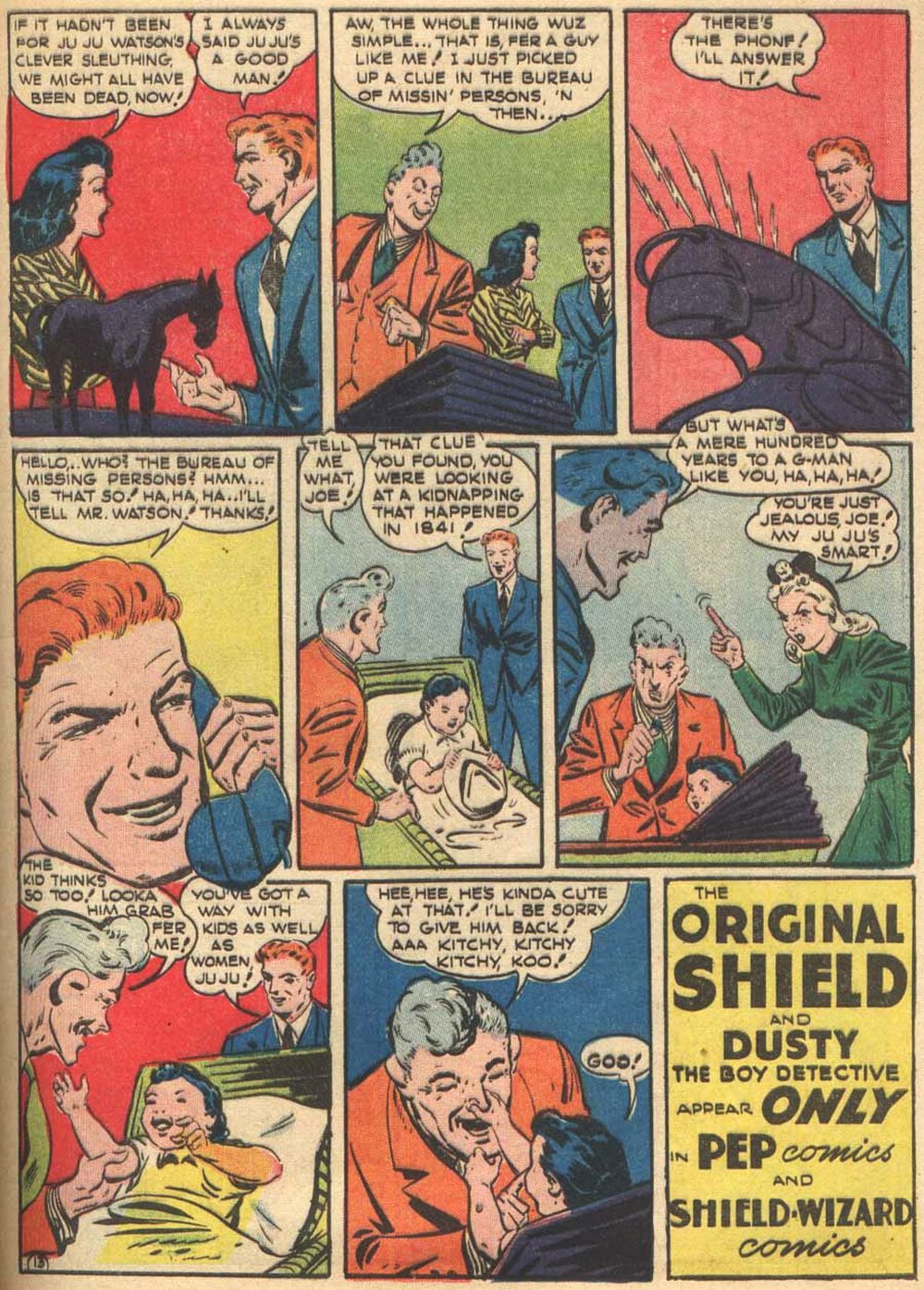 Read online Pep Comics comic - Issue #20