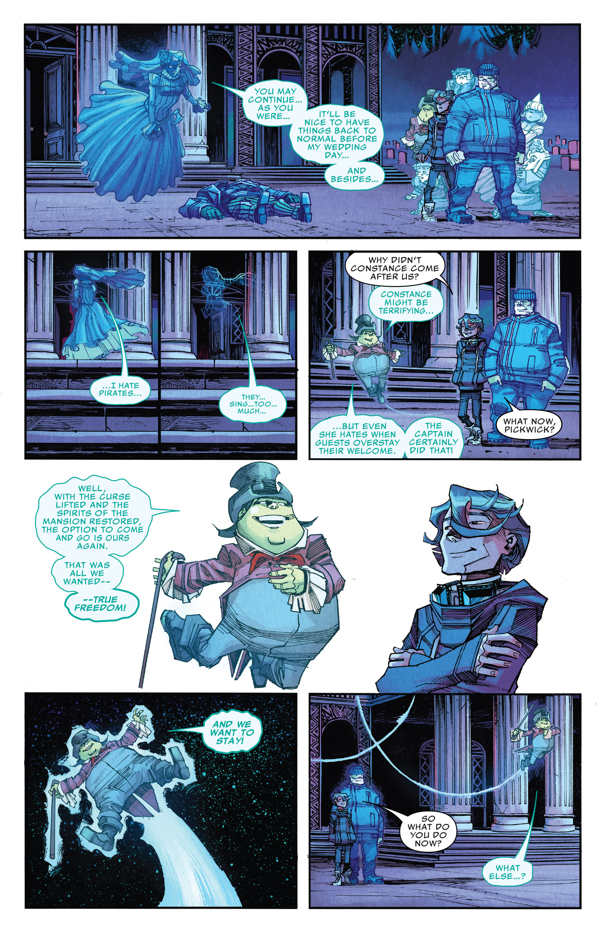 Read online Disney Kingdoms: Haunted Mansion comic - Issue #5