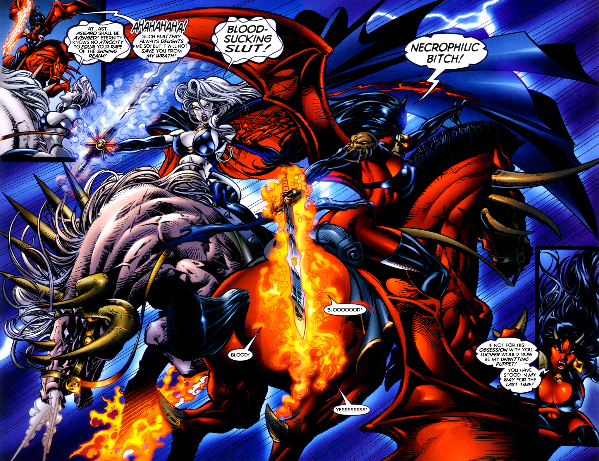Read online Lady Death vs. Purgatori comic - Issue # Full