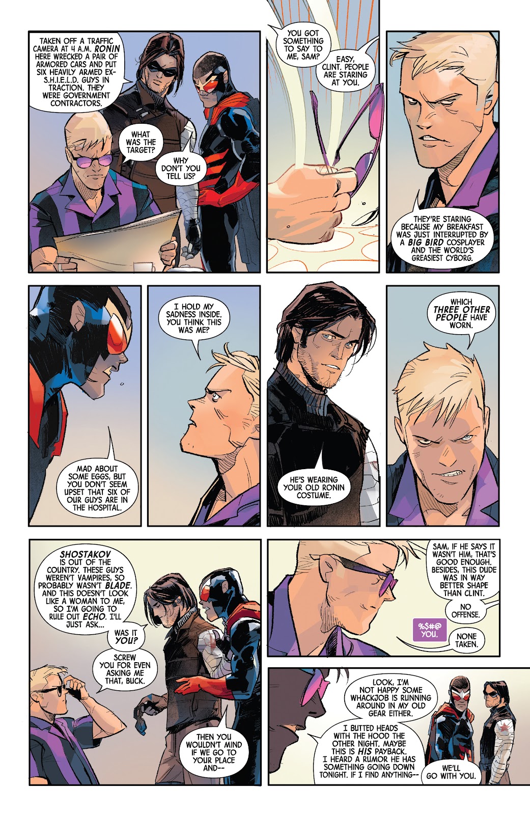 Read online Hawkeye: Freefall comic - Issue #1