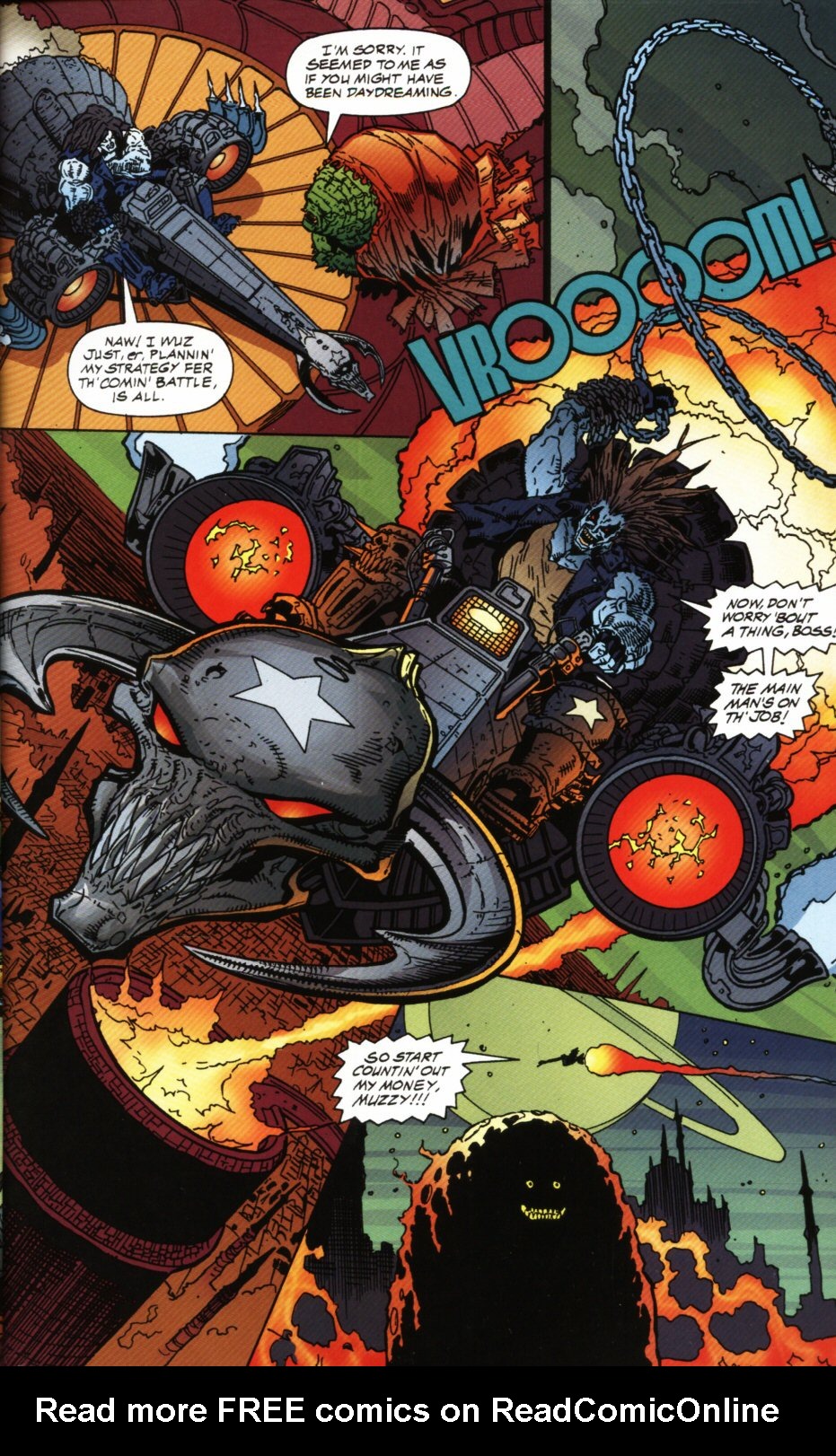 Read online Lobo/Mask comic - Issue #1