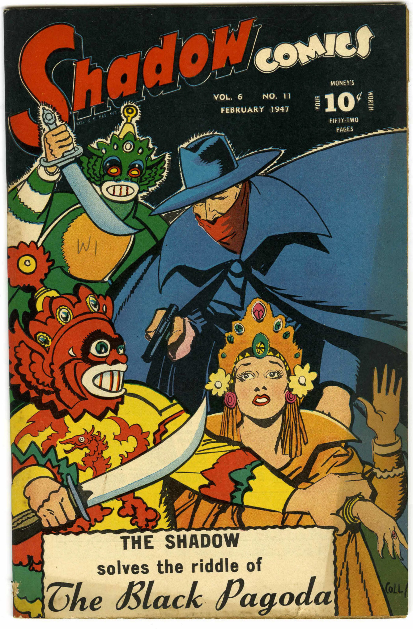 Read online Shadow Comics comic - Issue #71