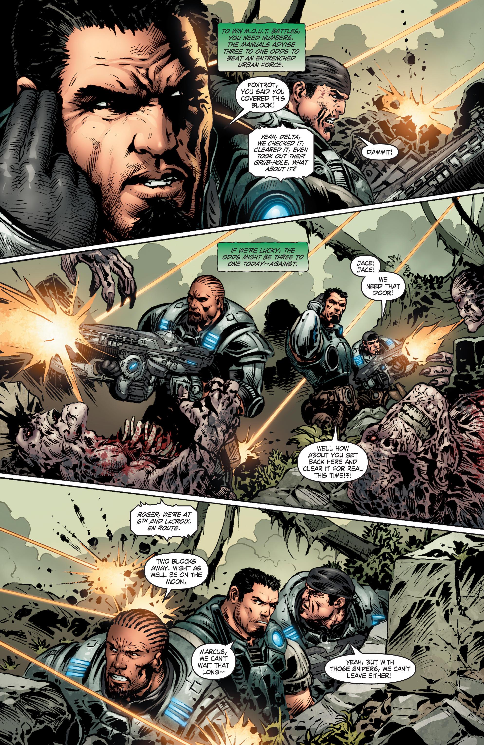 Read online Gears Of War comic - Issue #9