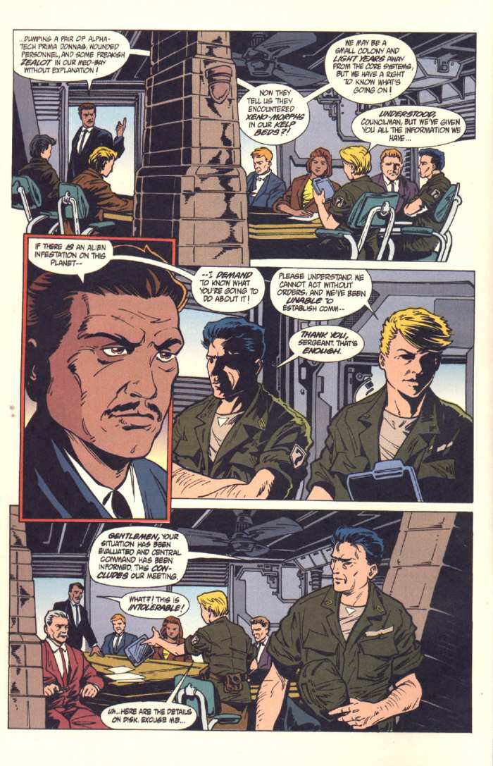 Read online Aliens: Colonial Marines comic - Issue #5