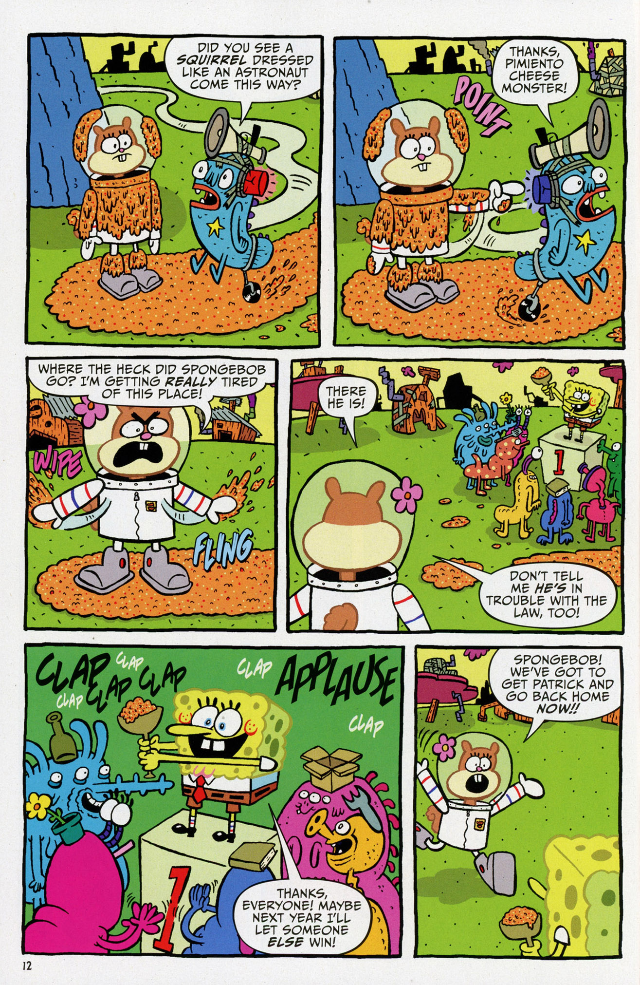 Read online SpongeBob Comics comic - Issue #52