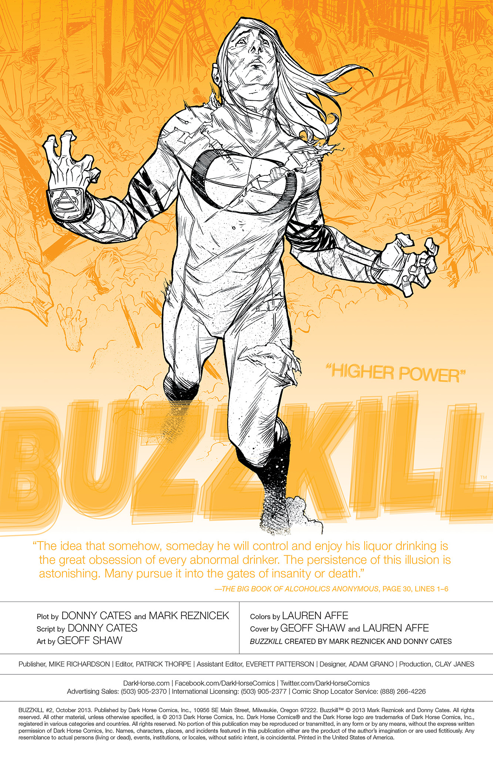 Read online Buzzkill comic - Issue #2